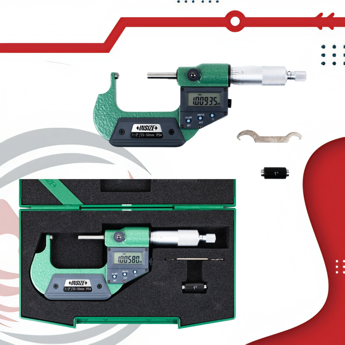Digital Anvil Micrometer – Twin Eagle Imports