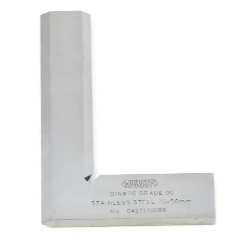 Insize 90° Bevelled Edge Square 75×50 mm Range Series 4790-750 – Twin ...